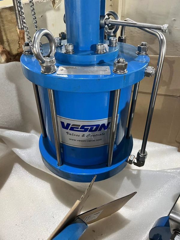 Gate Valves Spring Return Pneumatic Actuators for Gate valves