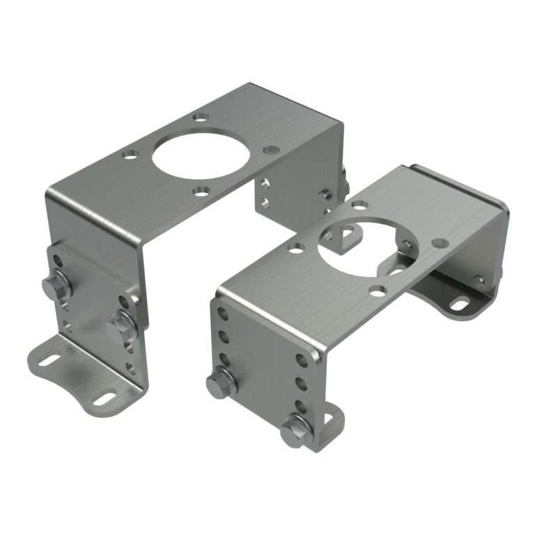 F25 Size SS304 Interface Bracket For Mount Actuators ISO5211
