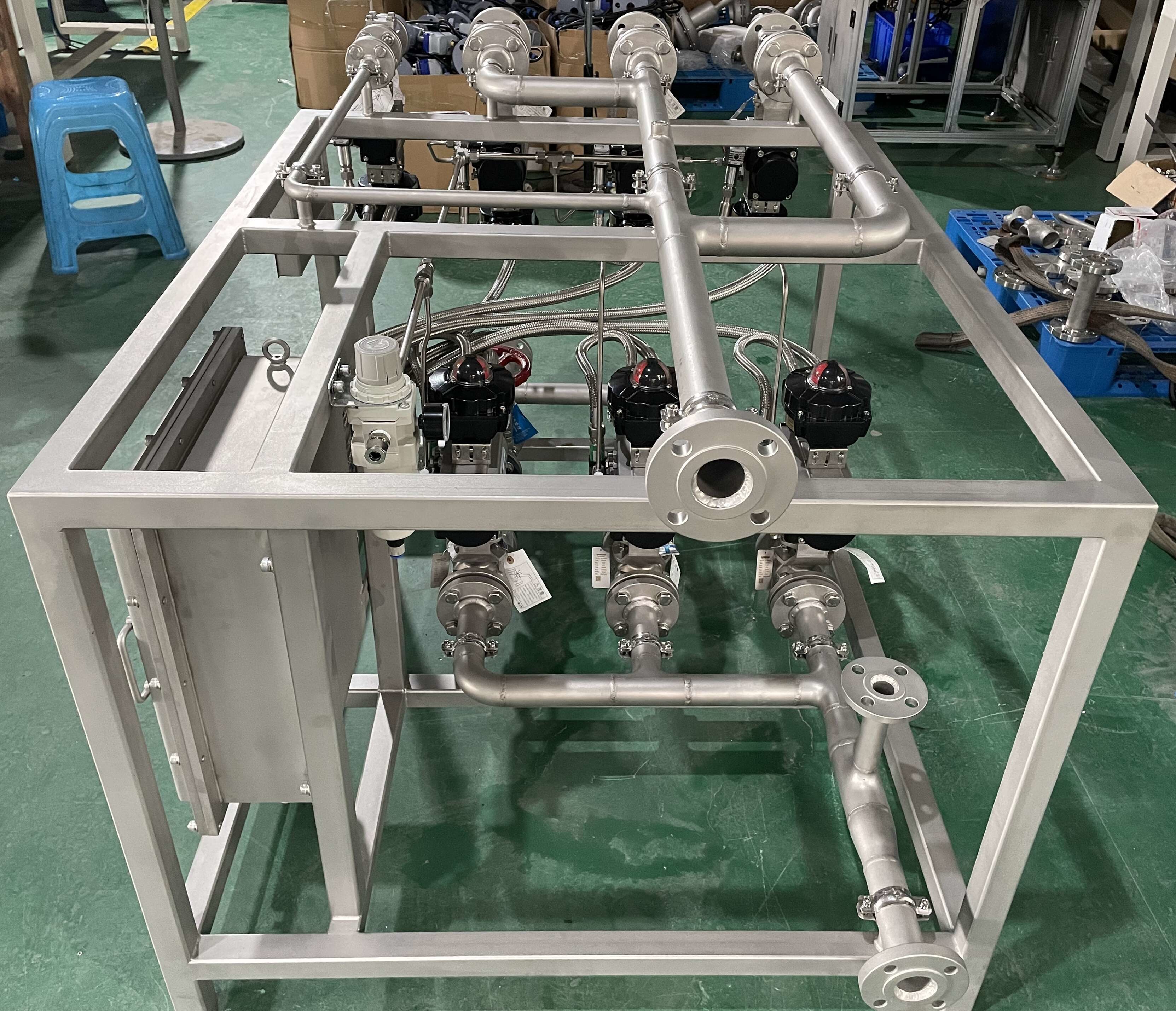 Steam Valve Operating System Process Skid Mounted Equipment