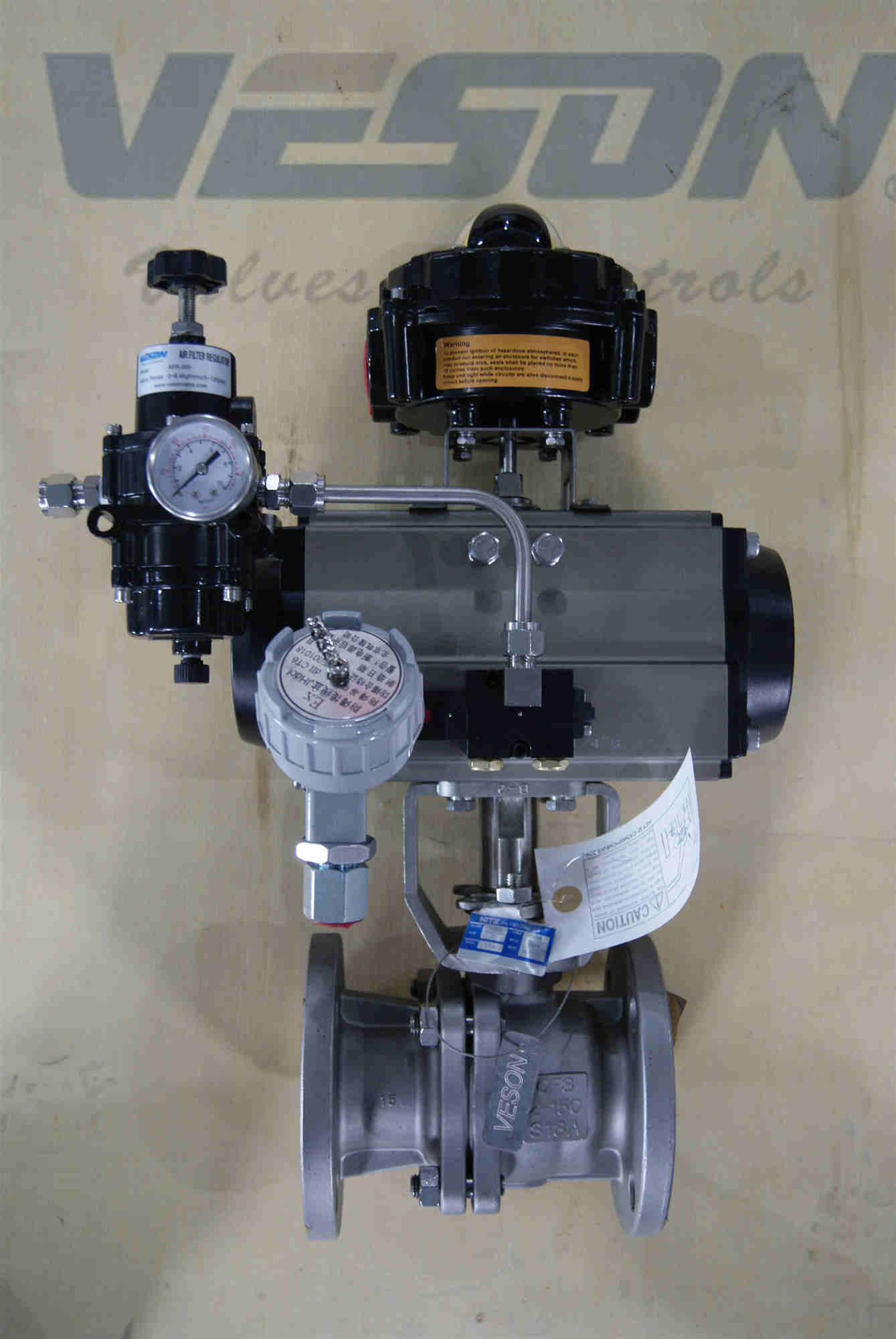 Pneuamtic Emergency Shutdown Valve FPBV Type 6 – 36” Size Range