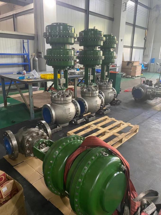 Linear Pneumatic Valve Actuator Automating Most Types Of Rising Stem Valve